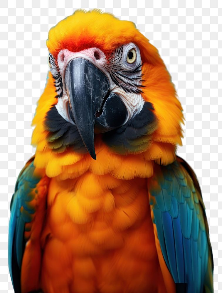 PNG colorful parrot portrait animal | Premium PNG - rawpixel