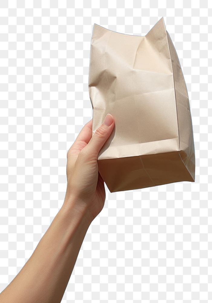 PNG Hand holding paper bag | Free PNG - rawpixel