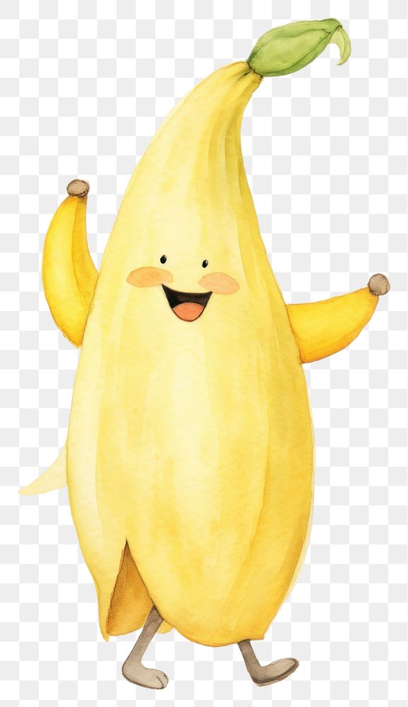 PNG Banana dancing food vegetable | Premium PNG - rawpixel