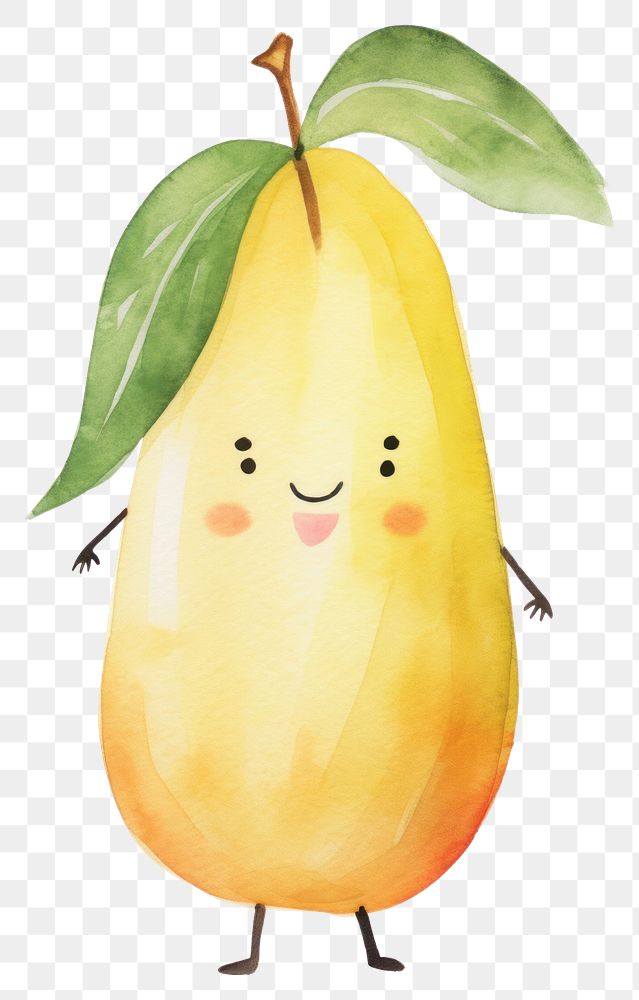 PNG Cut half mango dancing | Free PNG - rawpixel