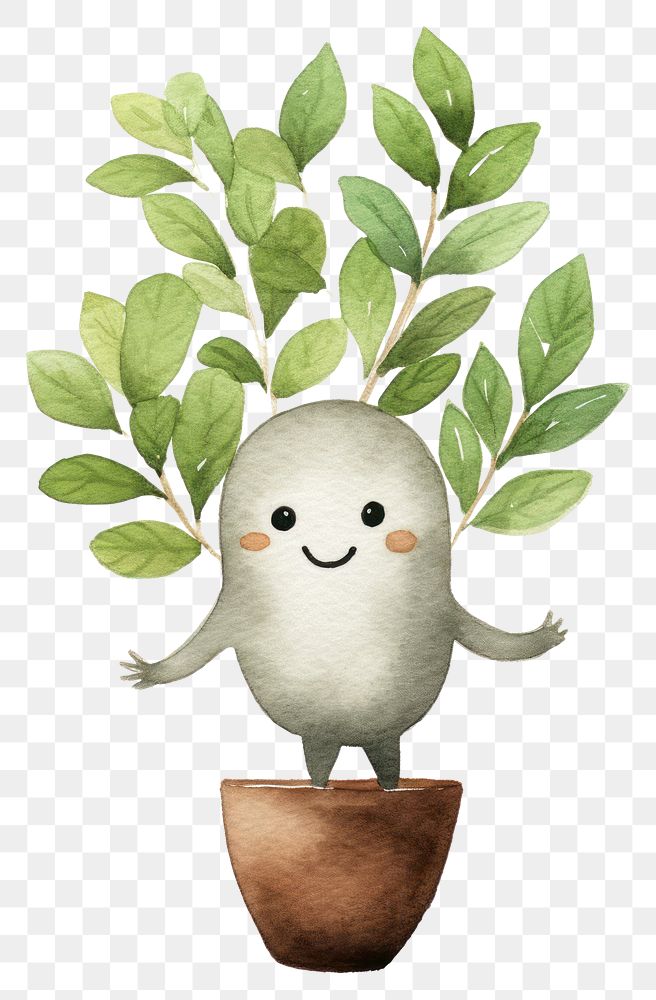 PNG Dancing bush plant leaf | Premium PNG - rawpixel