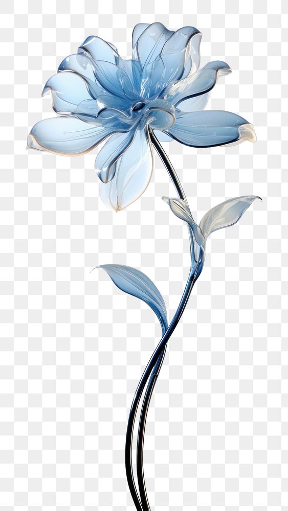 PNG Flower made glass nature | Free PNG - rawpixel