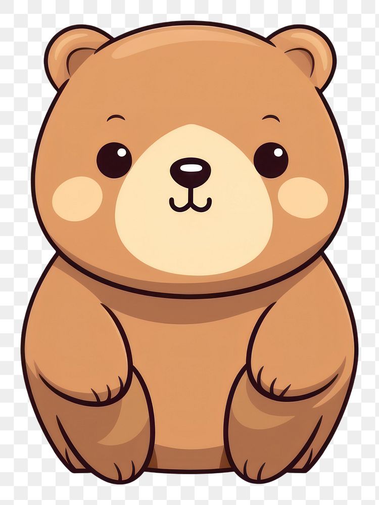 PNG Bear cartoon mammal animal | Free PNG - rawpixel