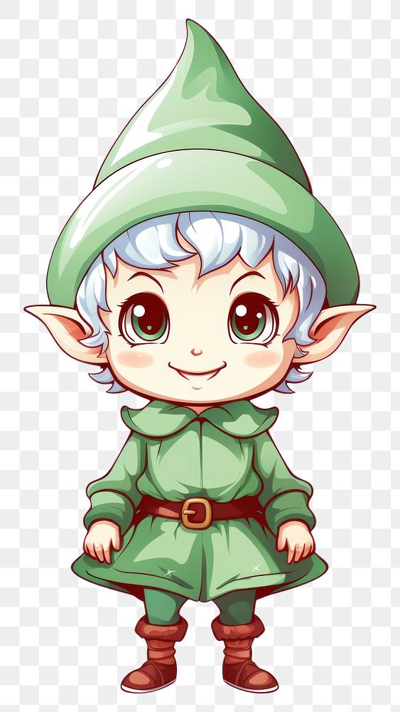 PNG Elf cartoon cute representation. | Free PNG - rawpixel