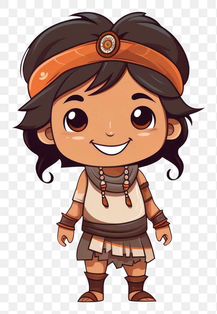 PNG Indian kid cartoon cute | Premium PNG - rawpixel