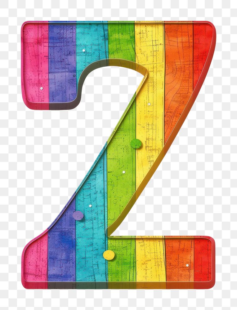 Rainbow number 7 weaponry symbol | Free PNG - rawpixel