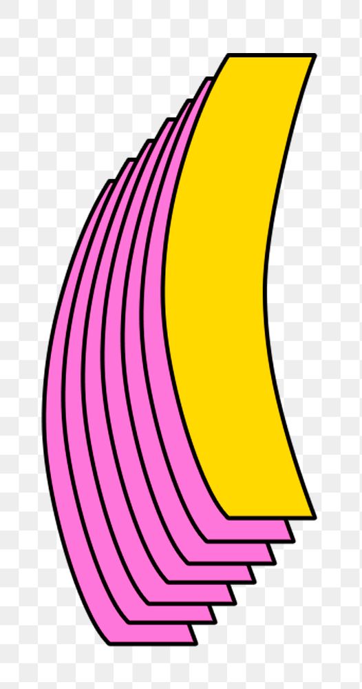 Round bracket transparent layered stylized | Free PNG Sticker - rawpixel