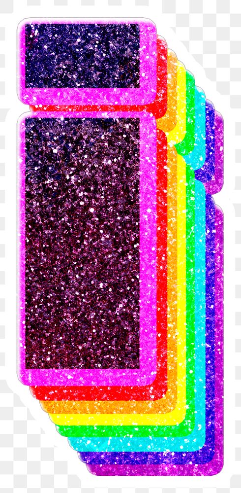 Glitter Rainbow Letter I Images | Free Photos, PNG Stickers, Wallpapers ...