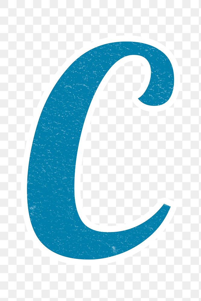Png retro letter C bold | Free PNG Sticker - rawpixel