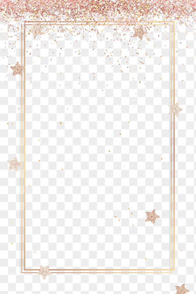 Glitter frame png sparkly background | Premium PNG - rawpixel