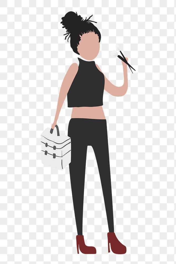 Female singer png clipart, musician | Premium PNG - rawpixel