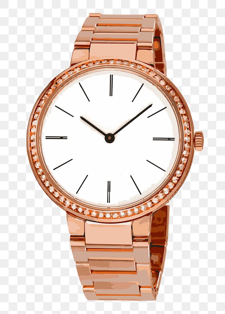 Realistic wrist watch png sticker | Free PNG - rawpixel