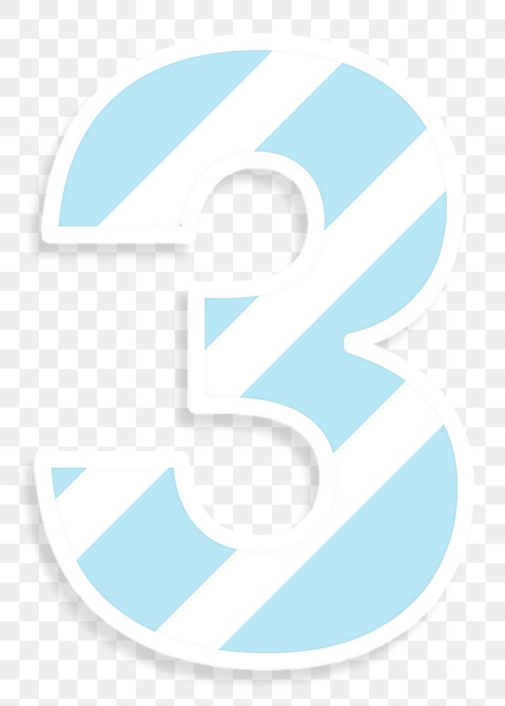 3 font typography png candy | Premium PNG Sticker - rawpixel