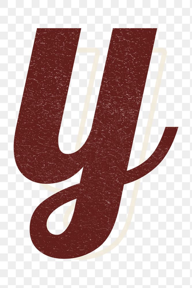 Letter Y abc calligraphy handwriting | Premium PNG Sticker - rawpixel