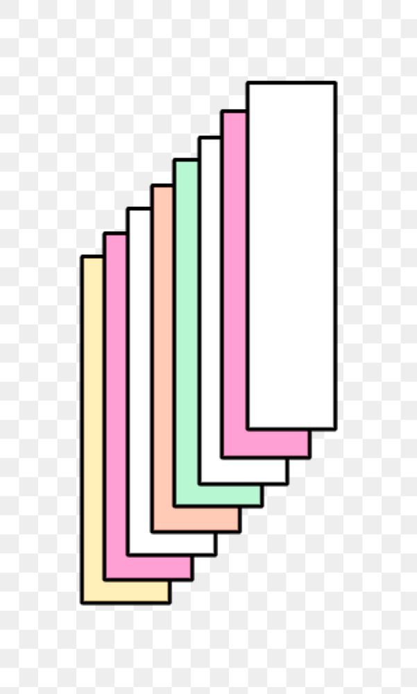 3d layered l letter pastel | Free PNG Sticker - rawpixel