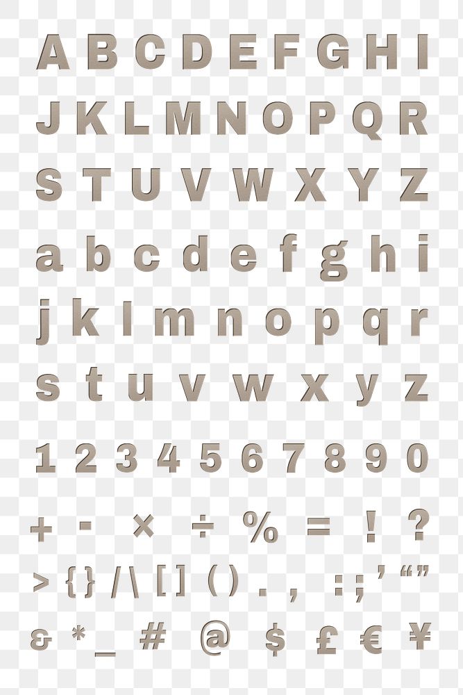 Paper texture characters cutout png | Premium PNG - rawpixel