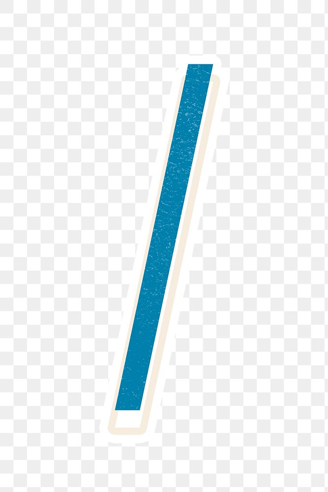 / Slash sign png symbol | Premium PNG Sticker - rawpixel