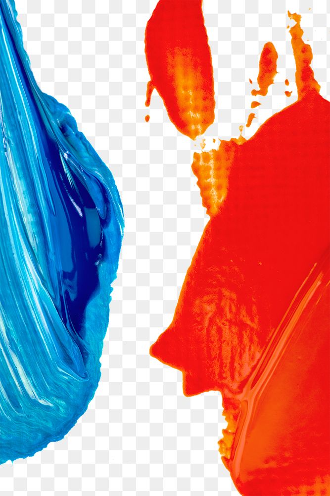 Paint smear textured border png | Premium PNG - rawpixel