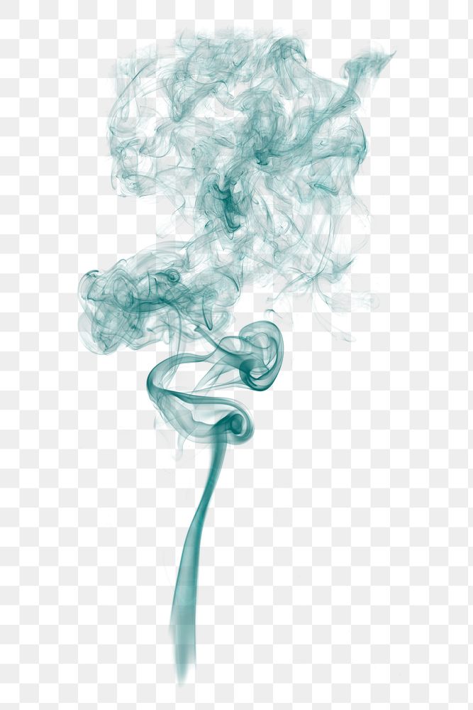 Green smoke png textured element, | Premium PNG Sticker - rawpixel