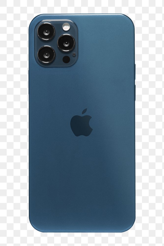Pacific Blue Apple iPhone 12 | Premium PNG Sticker - rawpixel