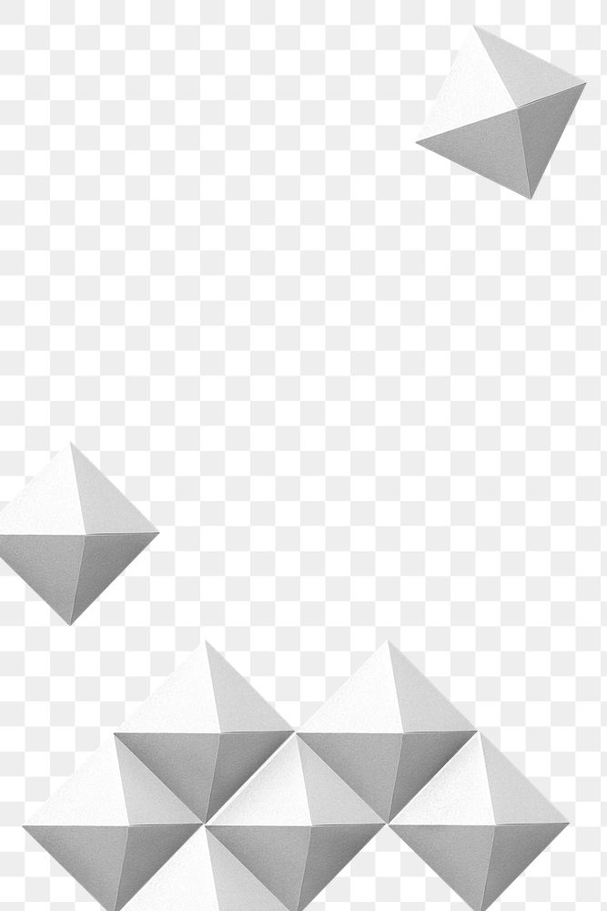 Gray geometric template design element | Premium PNG - rawpixel