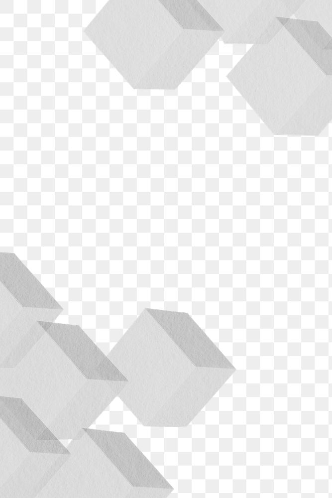 Gray geometric template design element | Premium PNG - rawpixel