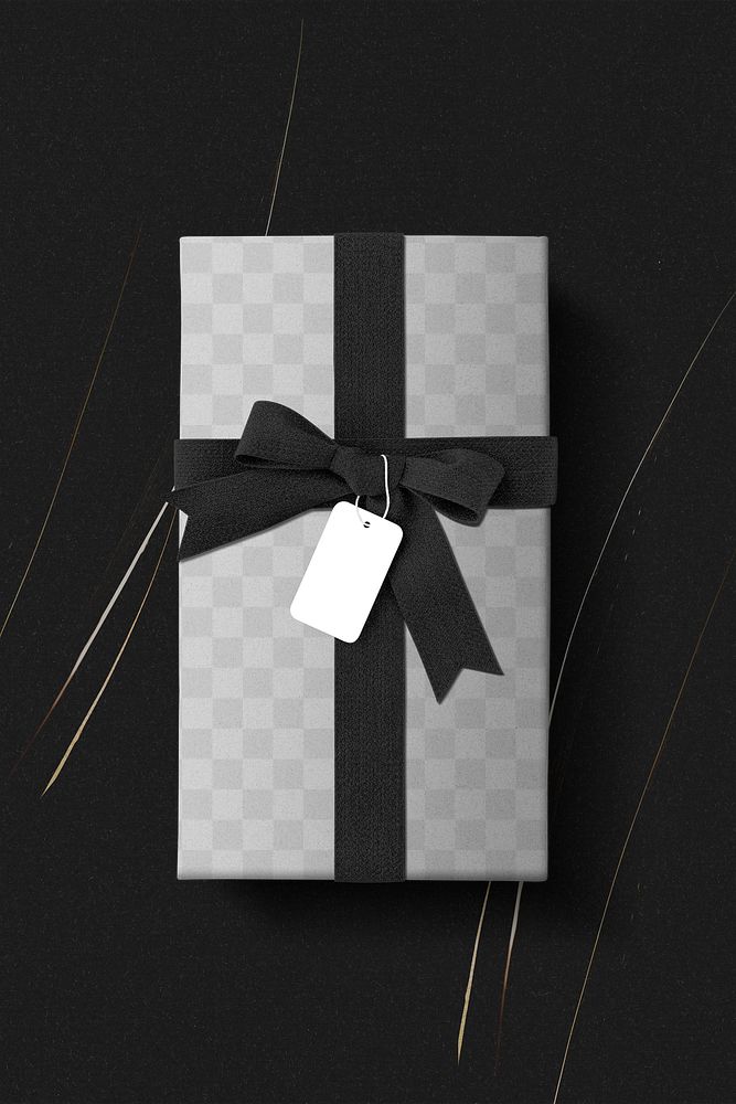 Gift png box mockup transparent | Premium PNG - rawpixel