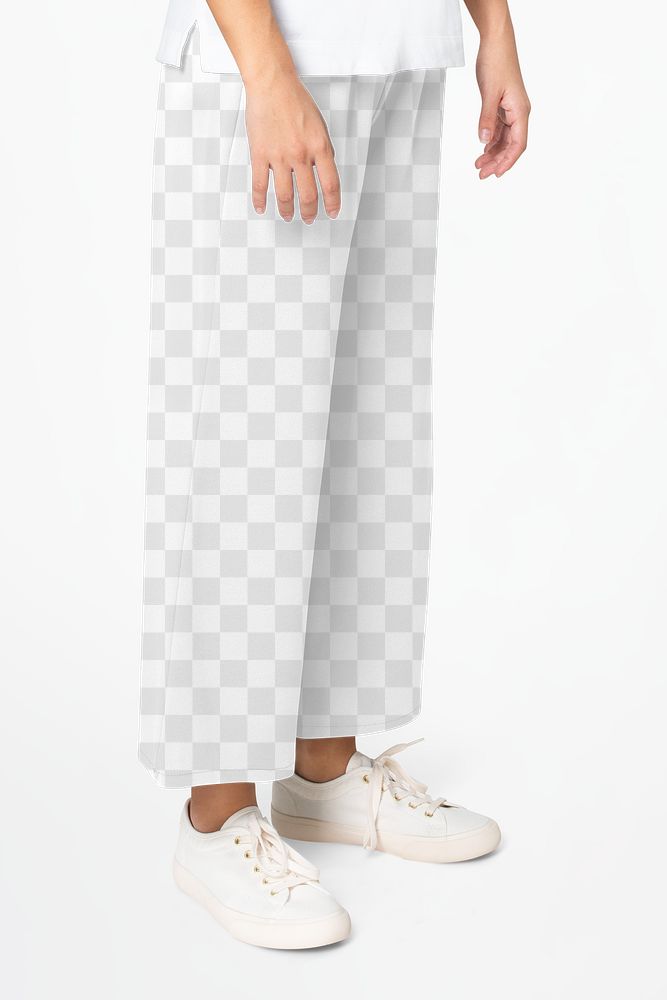 Png loose pants mockup transparent | Premium PNG - rawpixel