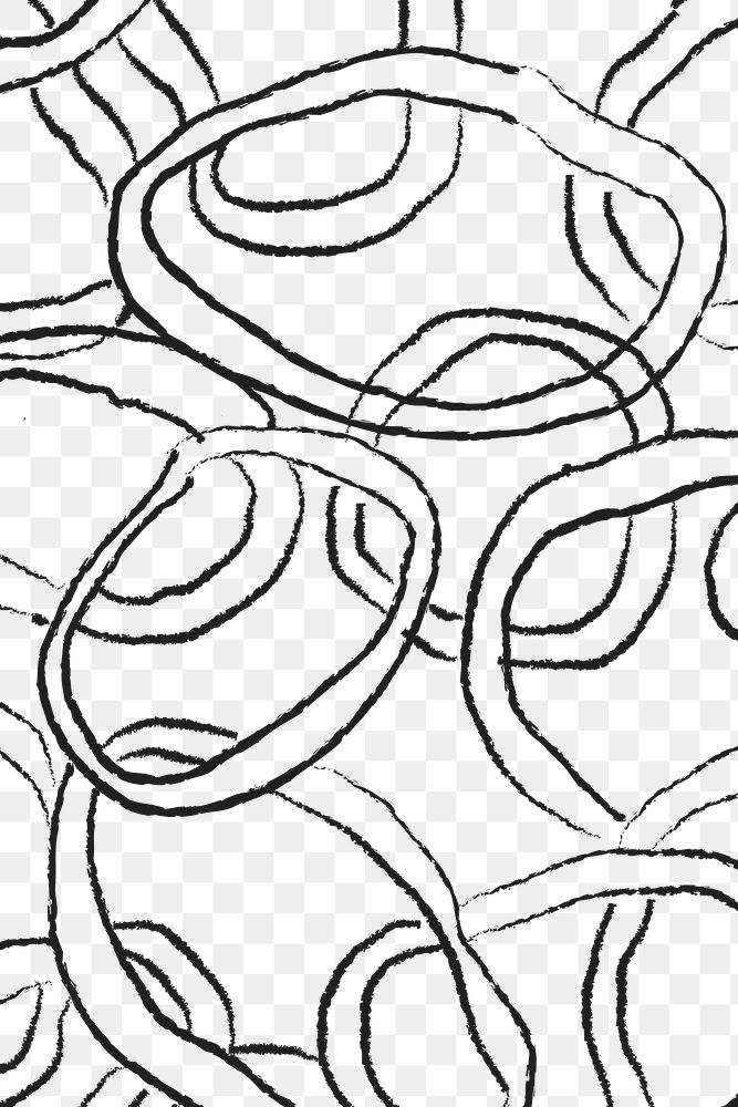 Abstract pattern png, transparent background, | Premium PNG - rawpixel