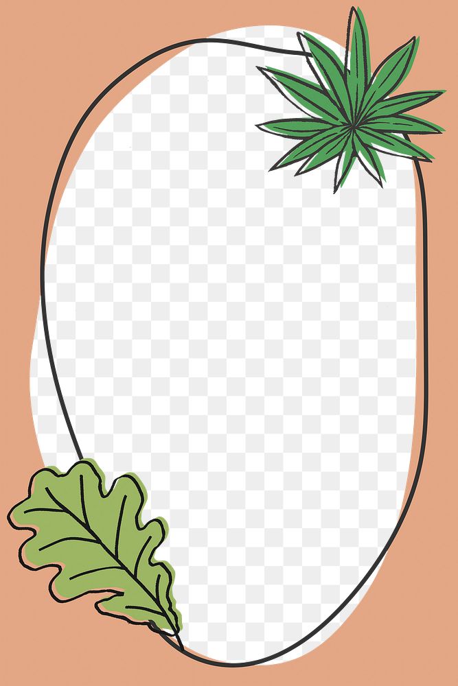Png oak tree leaf frame | Premium PNG - rawpixel