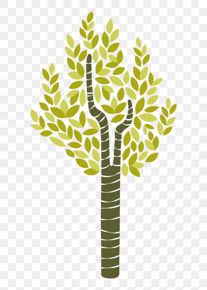 Tree png sticker, nature illustration, | Premium PNG Sticker - rawpixel