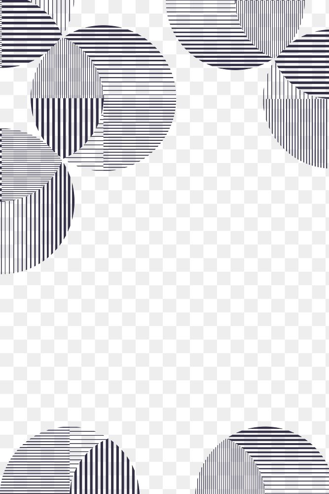 Retro geometric png border frame, | Premium PNG - rawpixel