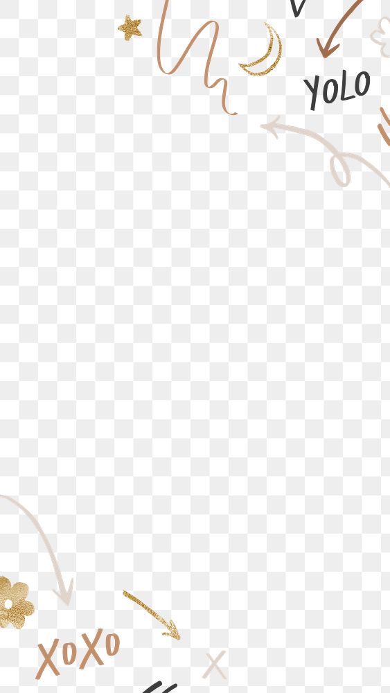 Png cute doodle border transparent | Premium PNG - rawpixel