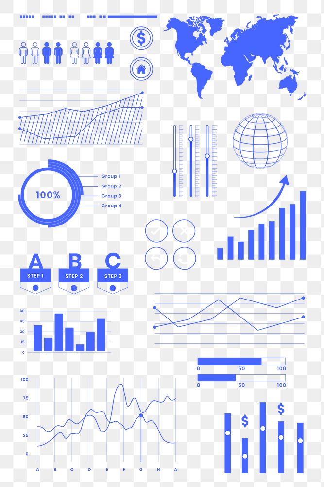 Digital user interface dashboard png | Premium PNG - rawpixel