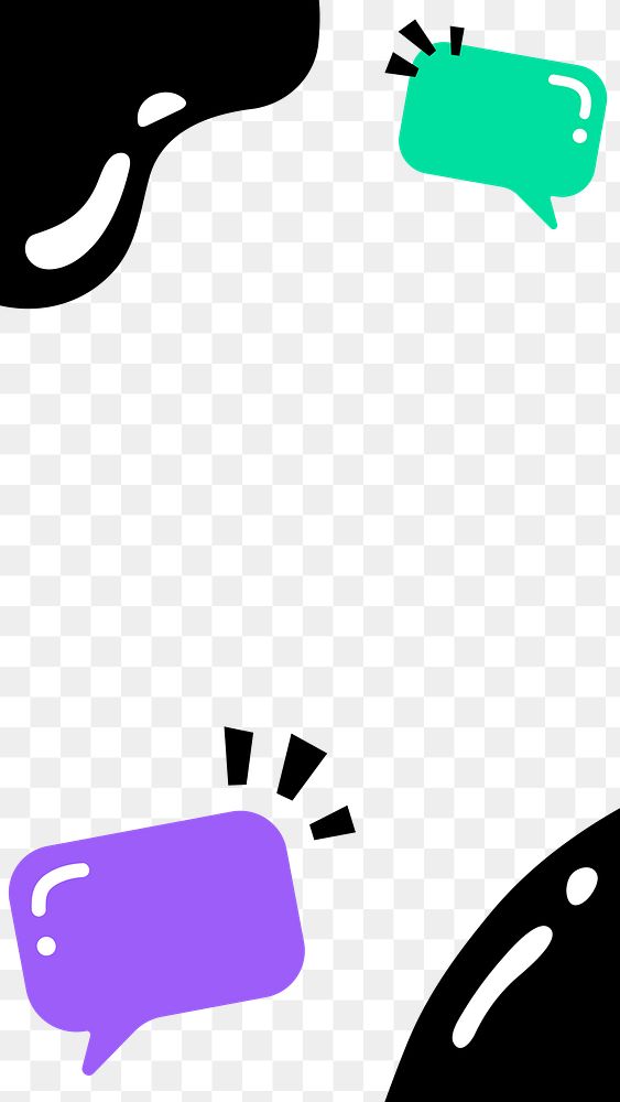 Png message box border transparent | Premium PNG - rawpixel