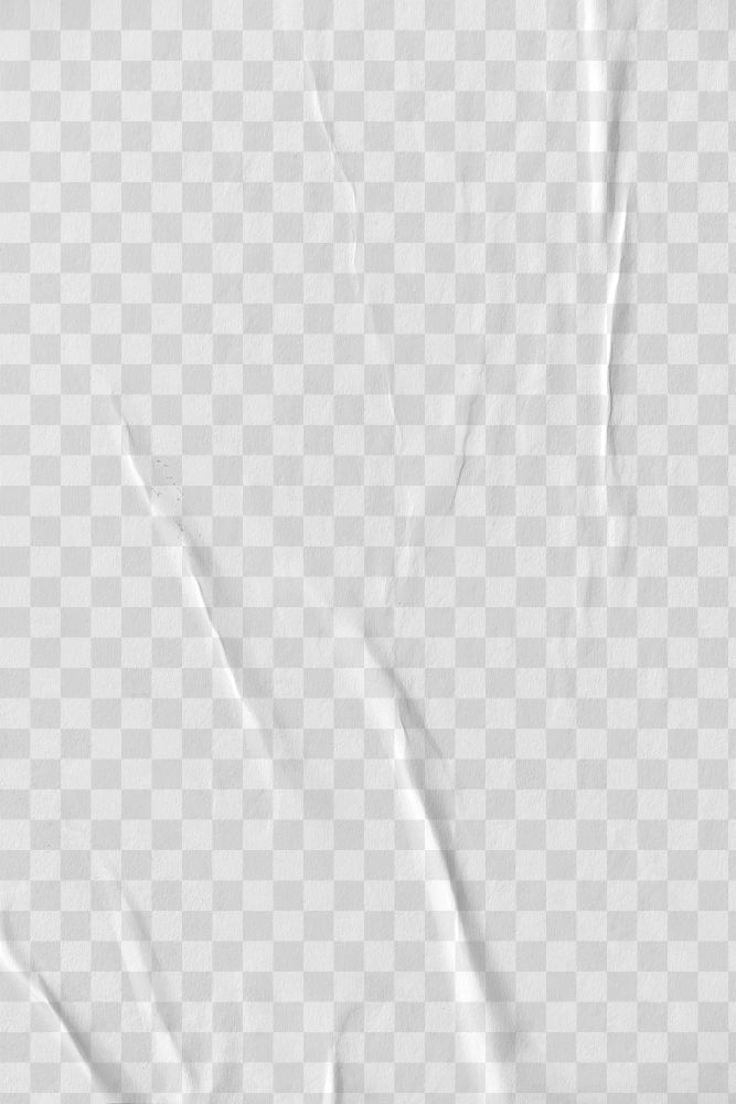 White crinkled paper design element | Premium PNG - rawpixel