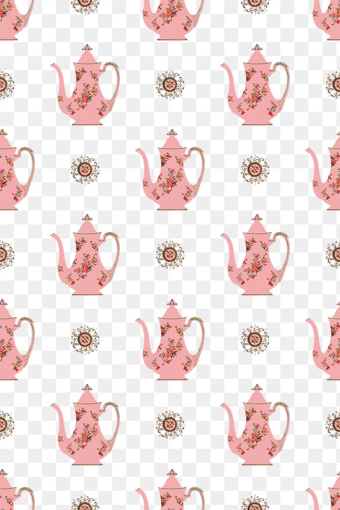 PNG Vintage pitcher transparent seamless | Free PNG - rawpixel