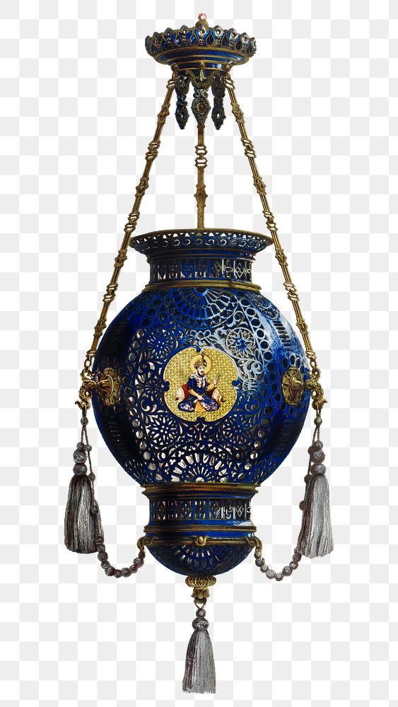 Vintage lamp sticker transparent, remix | Premium PNG Sticker - rawpixel