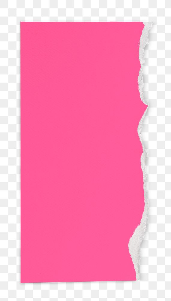Ripped paper pink element png | Free PNG Sticker - rawpixel