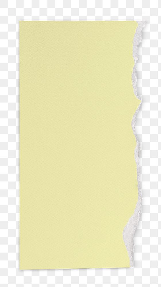 Ripped paper yellow element png | Premium PNG Sticker - rawpixel