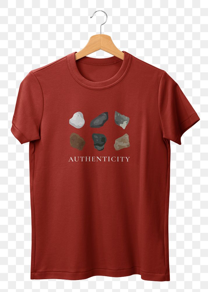 T-shirt png, red simple fashion | Premium PNG Sticker - rawpixel