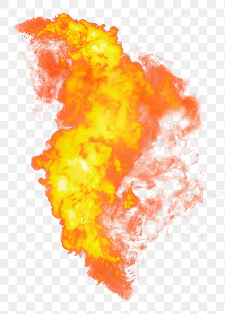 Flame smoke effect design element | Premium PNG Sticker - rawpixel