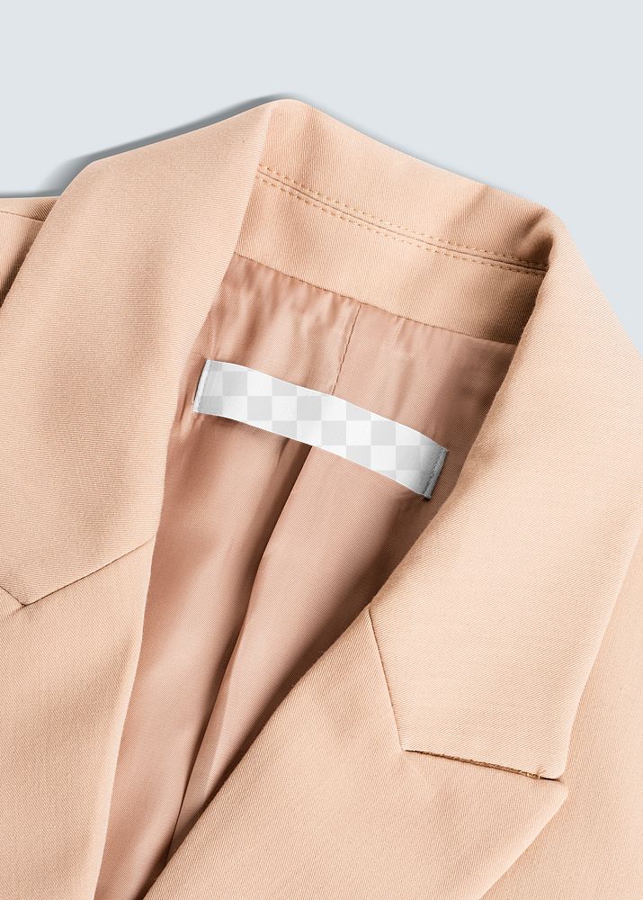 Png blazer label mockup women’s | Free PNG - rawpixel