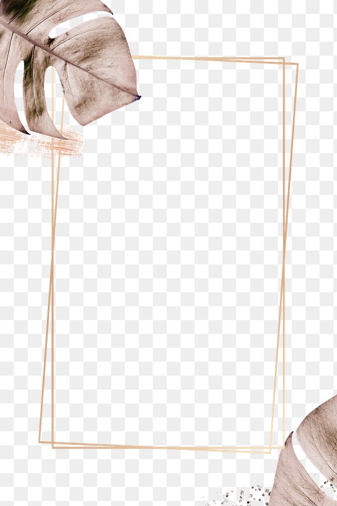 Minimal frame png with dry | Free PNG - rawpixel