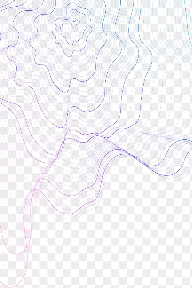 Purple abstract line design element | Premium PNG - rawpixel