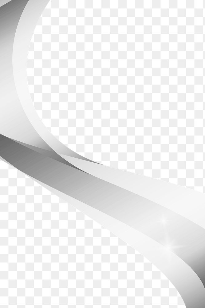 Gray wave textured design element | Free PNG Sticker - rawpixel