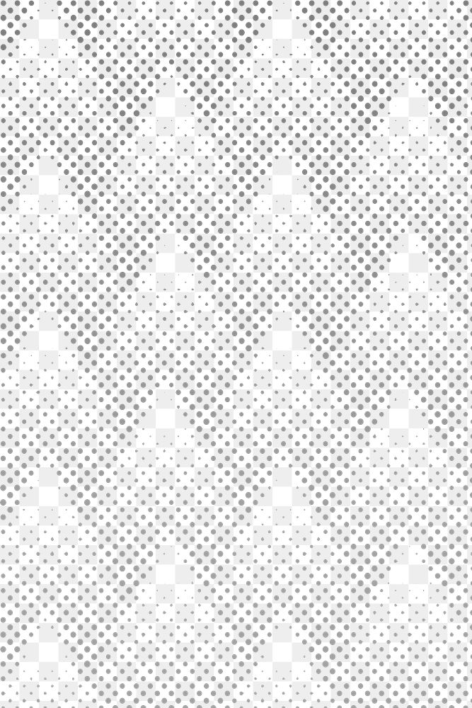 Gray halftone dots design element | Free PNG - rawpixel