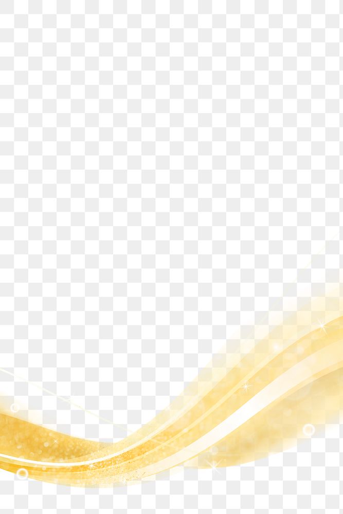 Gold curve frame template design | Free PNG - rawpixel