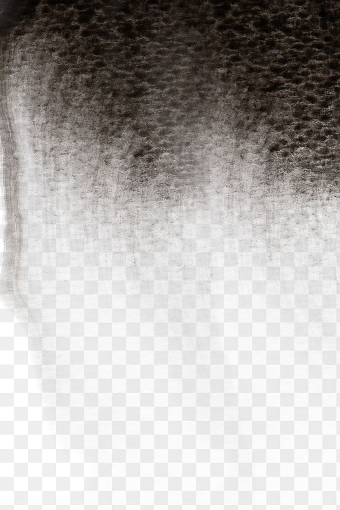 Black paint fading on a concrete | Premium PNG - rawpixel