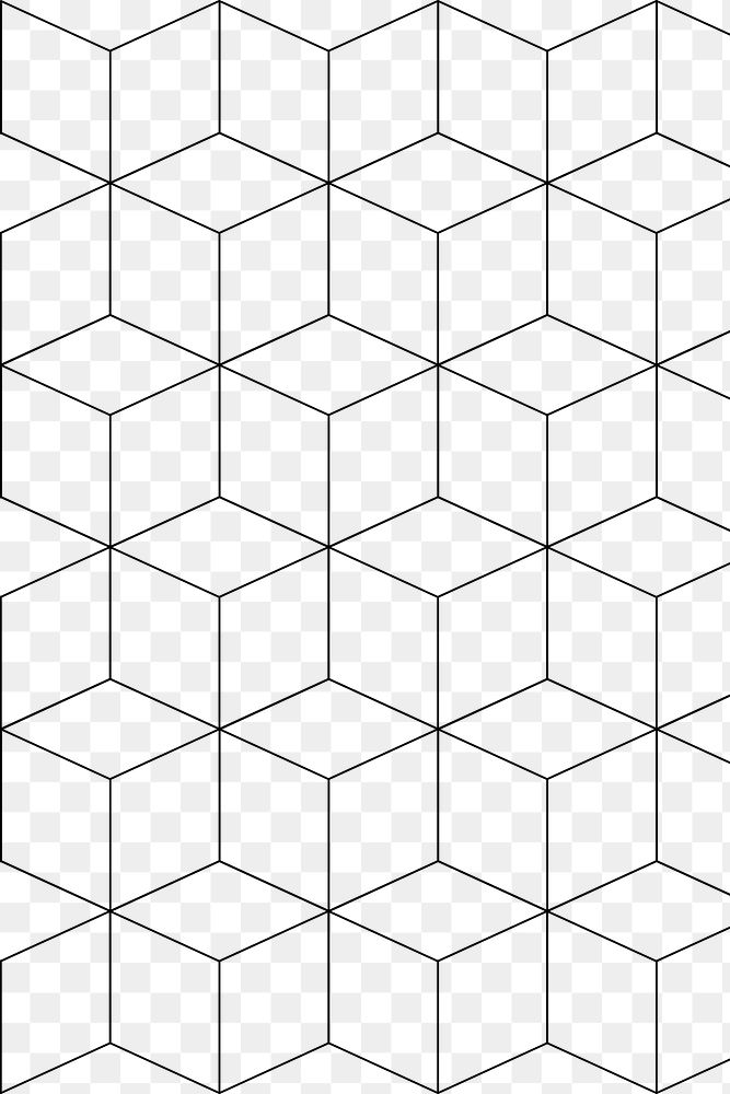 Cubic patterned background design element | Free PNG - rawpixel
